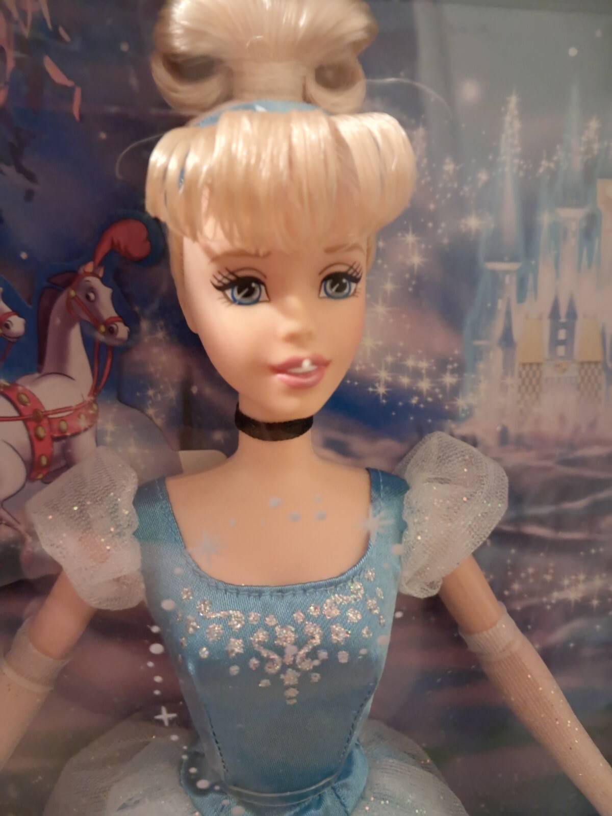 Walt Disney’s Cinderella Princess Twinkle Lights Doll 2004 Mattel G7983 ...