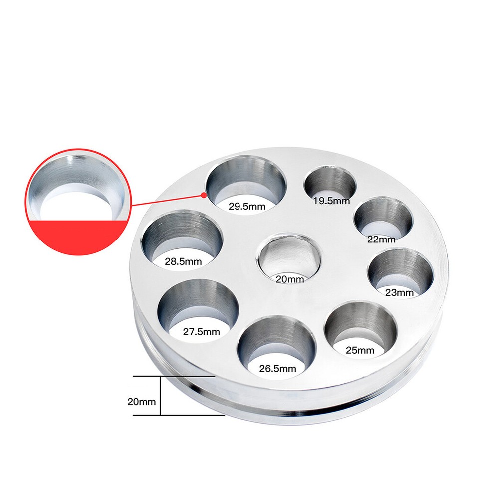 Extra Large Depressions Reducing Plate For Ring Stretchers Sided Coin ...