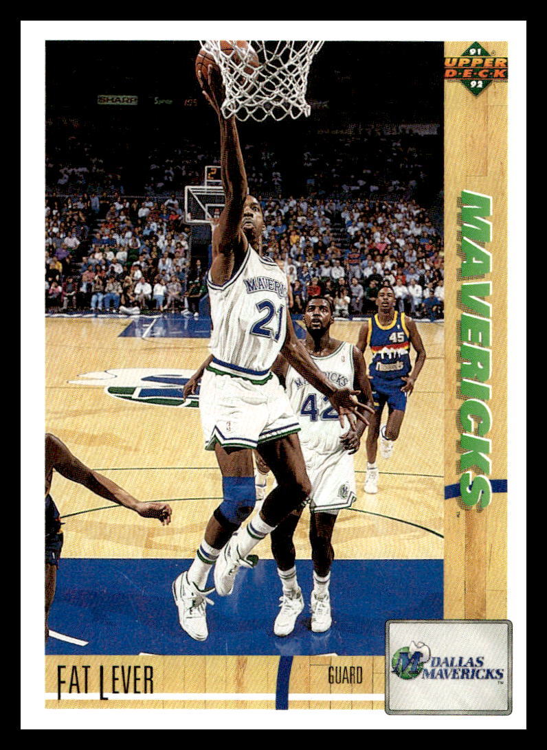 1991 Upper Deck #157 Fat Lever Dallas Mavericks | eBay