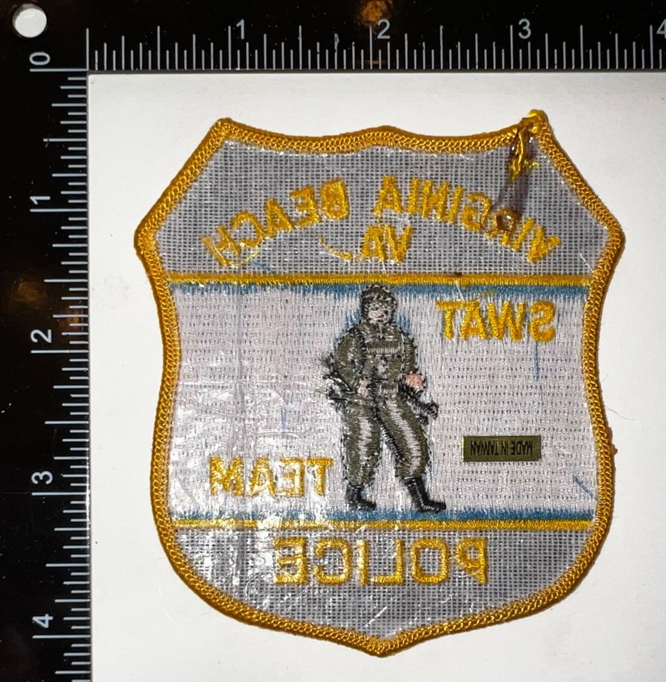 Virginia Beach VA SWAT Team Police Department Patch | eBay