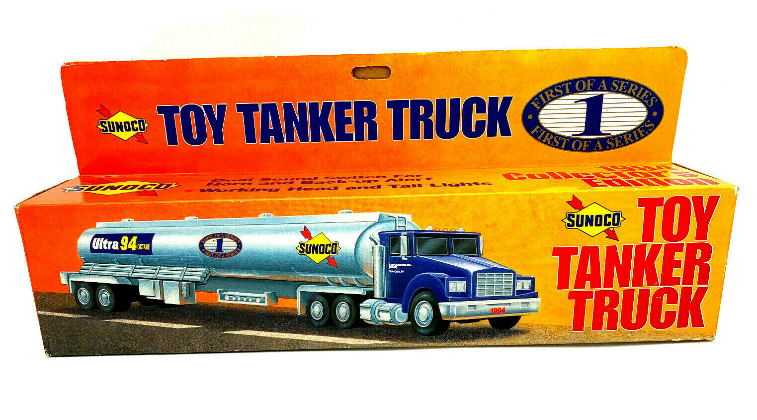 Sunoco Toy Tanker Truck 1994 Collector's Vintage Diecast NIB | eBay