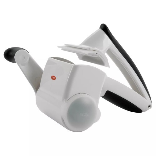 OXO Rotary Cheese Grater: Stainless Steel & Plastic, Handheld, Soft ...