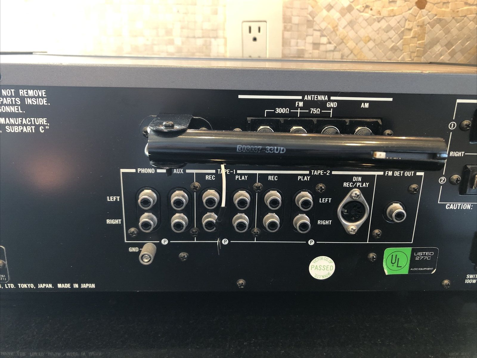 JVC JR-S200 Mark II AM/FM Stereo Receiver Perfect Working Condition | eBay