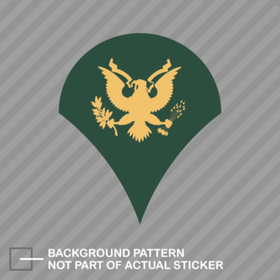 Army Rank Specialist Sticker Decal Vinyl SPC | eBay