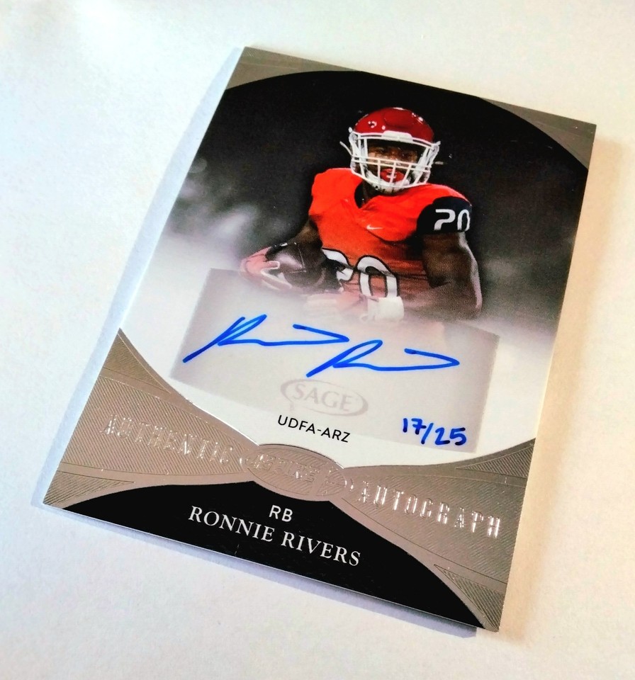 RC AUTO SSP/25 LOT * RONNIE RIVERS * 2022 Sage Aspire, Next Level, Artistry 👍👍 | eBay