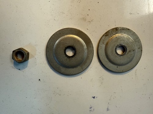 Vintage Craftsman Block Grinder Wheel Washers & LH Arbor Nut | eBay