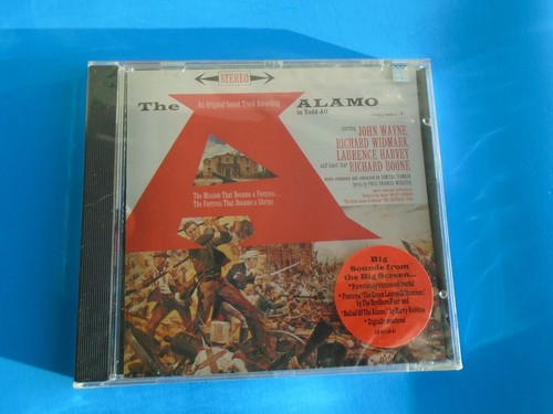 The Alamo [Original Soundtrack] [Bonus Tracks] by Dimitri Tiomkin (CD ...