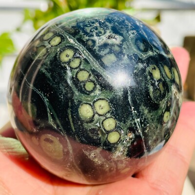 405g Natural Kabamba Jasper Crystal Sphere Kambaba Rock Gemstone ...