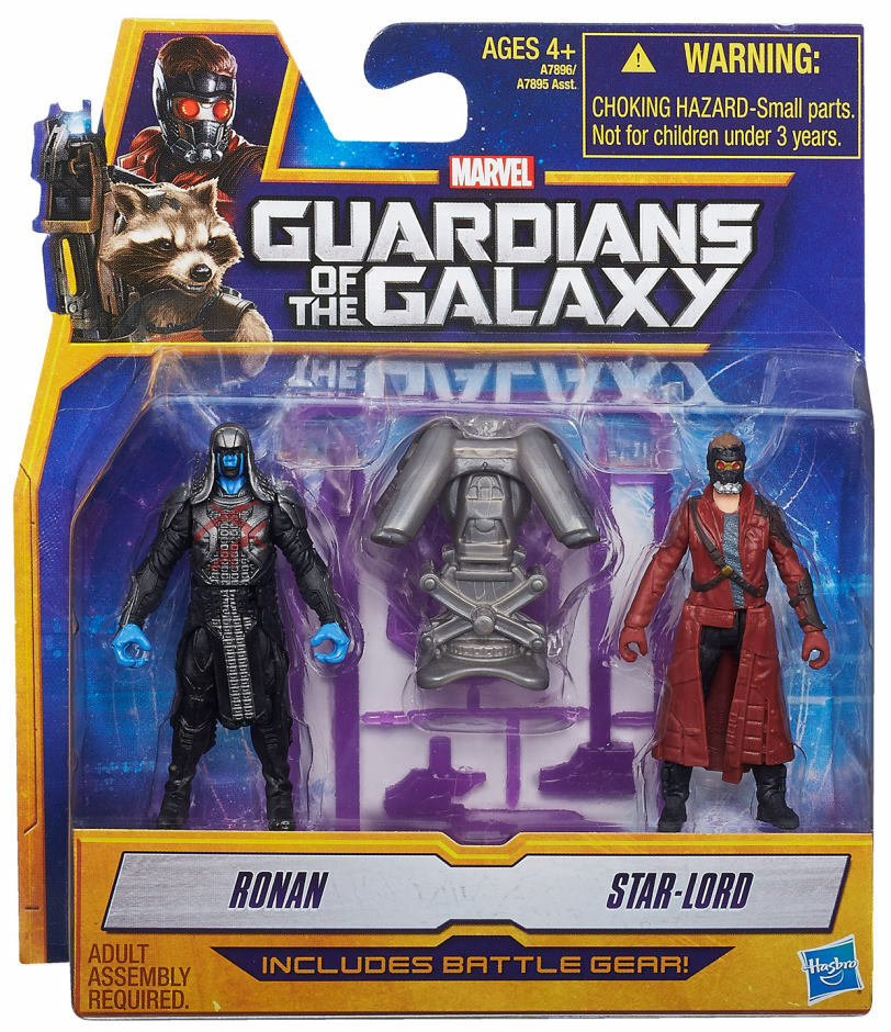 Guardians of the Galaxy Quill Star Lord Ronan Epic Battles SET ...