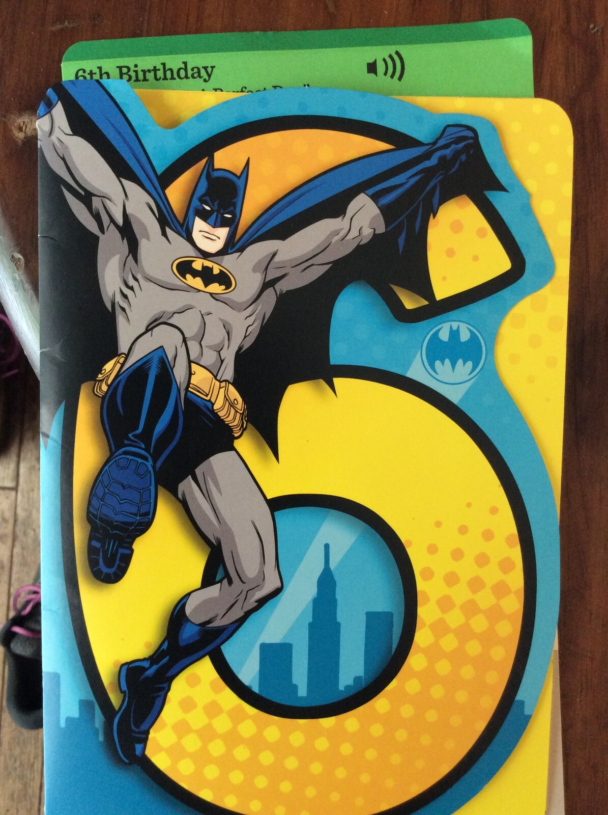 Batman Birthday Card