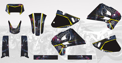 AM0301 MX MOTOCROSS GRAPHICS DECALS STICKERS FOR SUZUKI RMX 125 250 ...