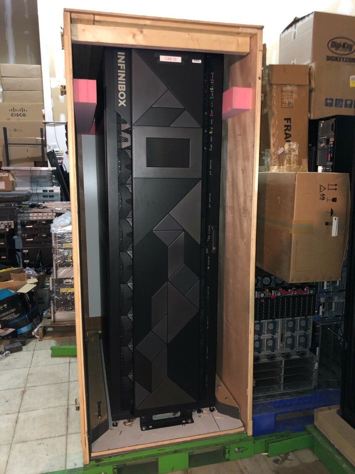 Server Rack Shipping Crate Best Fits APC AR3300 up to 42U 600mm x ...