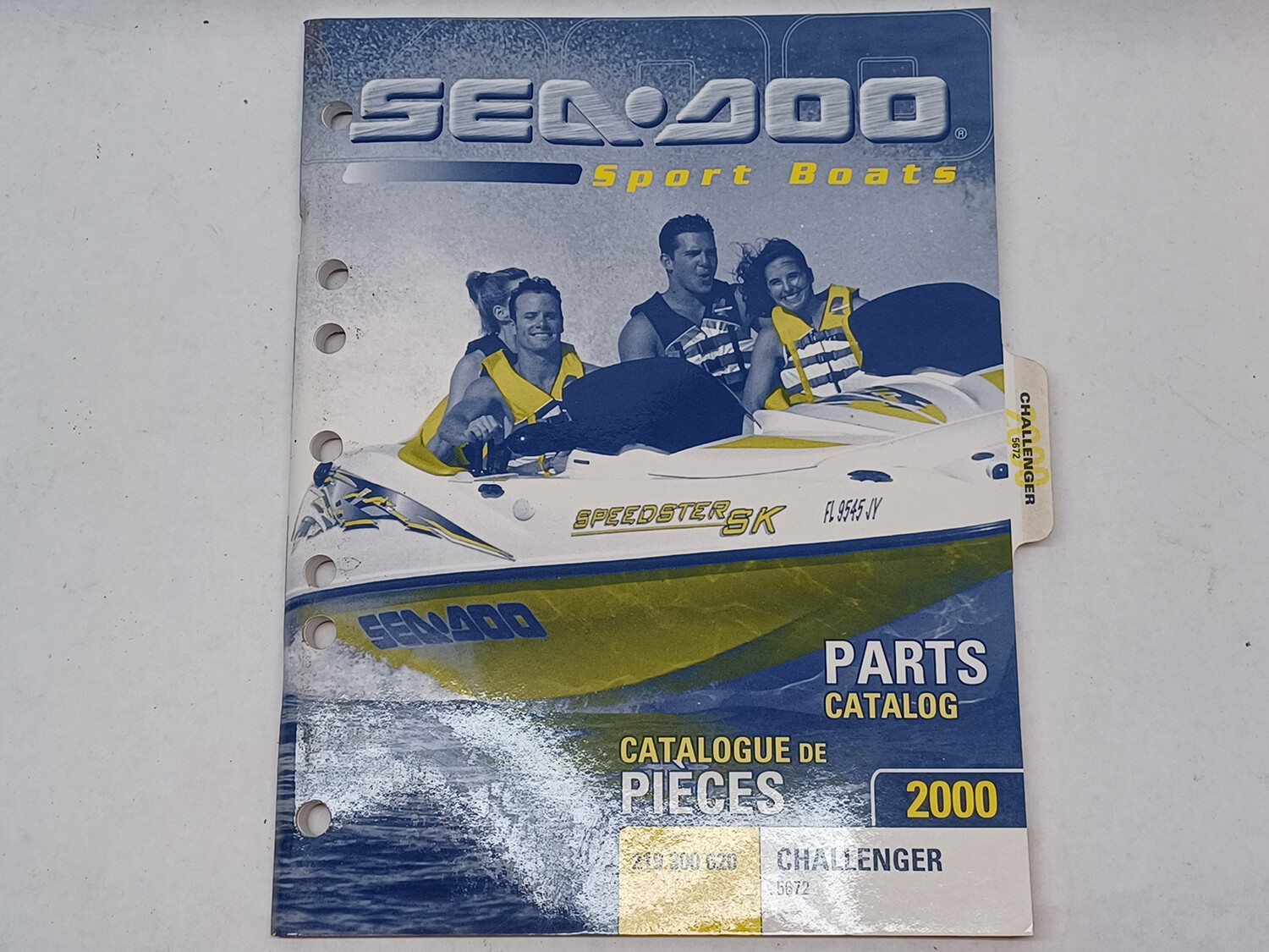 USED - Sea-Doo Sport Boat Parts Catalog 2000 Challenger 5672 | eBay