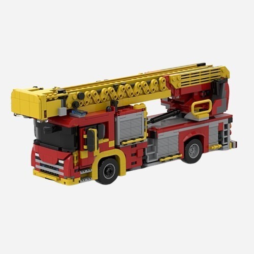London Fire Brigade Ladder Truck 1079pcs | eBay