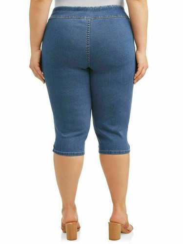 Jack David Elastic Waist Pull On Womens PLUS SIZE Stretch & Level 8 ...