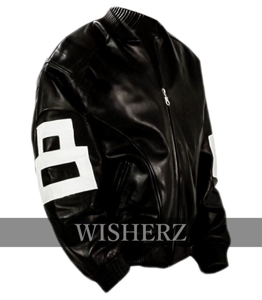 8 Ball Pool Jacket,8 Ball Pool Seinfeld Michael Hoban MI Black Leather ...