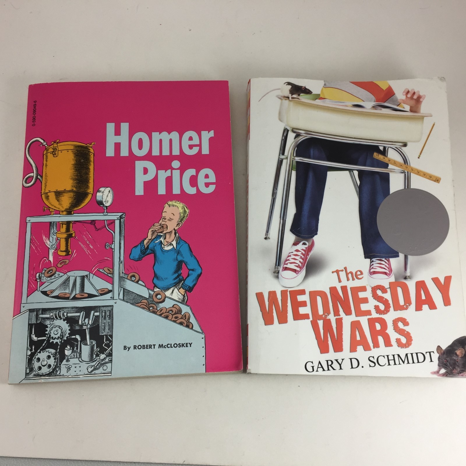 TWO CHAPTER BOOKS PAPERBACK THE WEDNESDAY WARS AND HOME PRICE ...