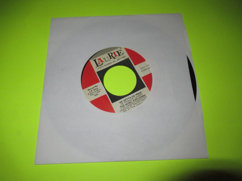 THE MUSIC EXPLOSION HEART AND SOUL / WE GOTTA GO HOME 45 7" | eBay