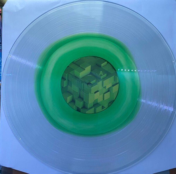C418 Minecraft Volume Alpha CLEAR & GREEN VINYL LP video game ...