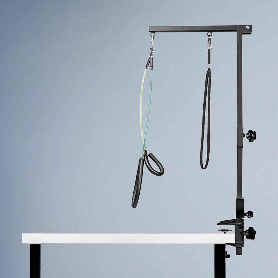 Adjustable Pet Grooming Table Arm Adjustable No Sit Haunch Holder ...