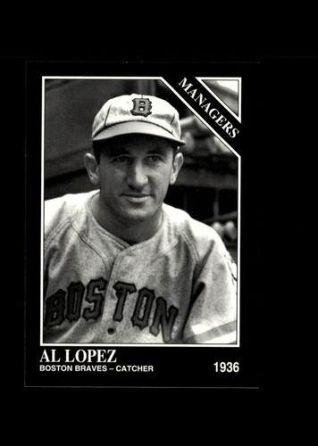Al Lopez MGR : 1993 Conlon Collection TSN MLB Card #844 : Boston Braves ...
