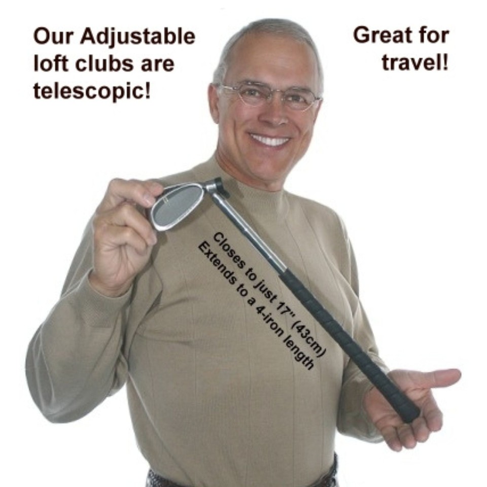 Divnick Whole-in-One Adjustable Loft Telescopic Golf Club + Belt Bag | eBay