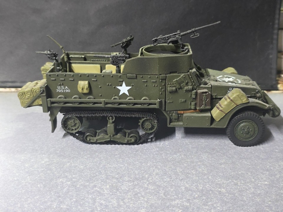 21st Century Toys 1/32 M3A3 US Army Half Track Armor M2 .50 Cal Machine ...