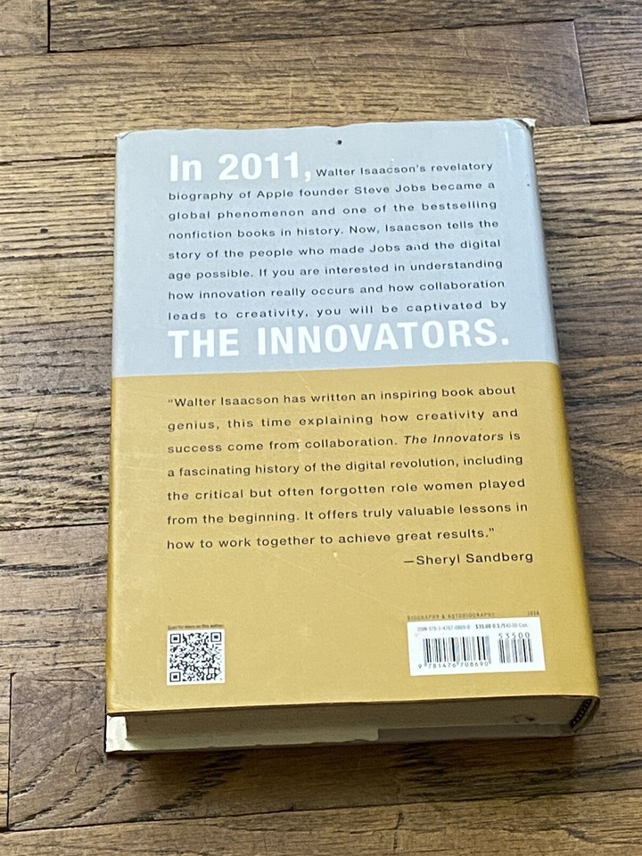 The Innovators : By Walter Isaacson (2014, Hardcover) 9781476708690 | eBay