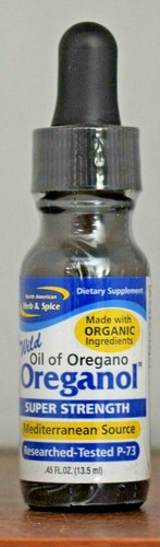 Oreganol P73 North American Herb & Spice Super Strength Oreganol .45 oz ...