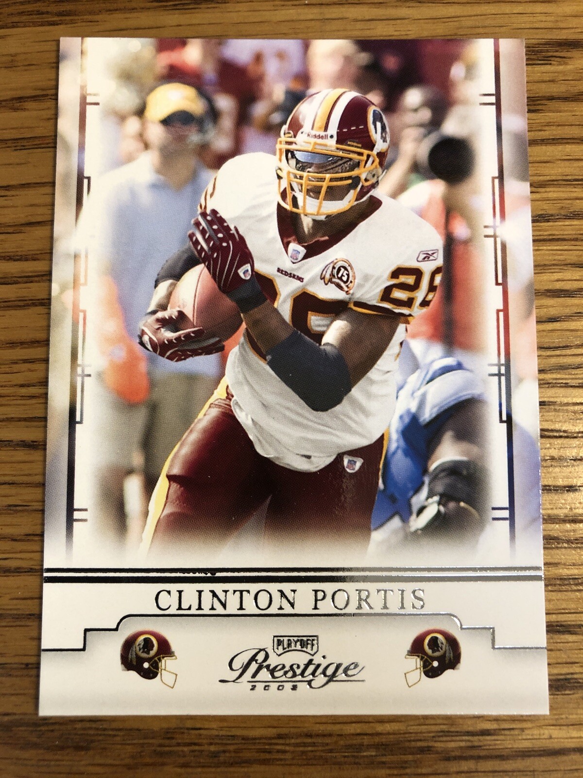 Clinton Portis 2008 Playoff Prestige Redskins Card #99 *3635* | eBay