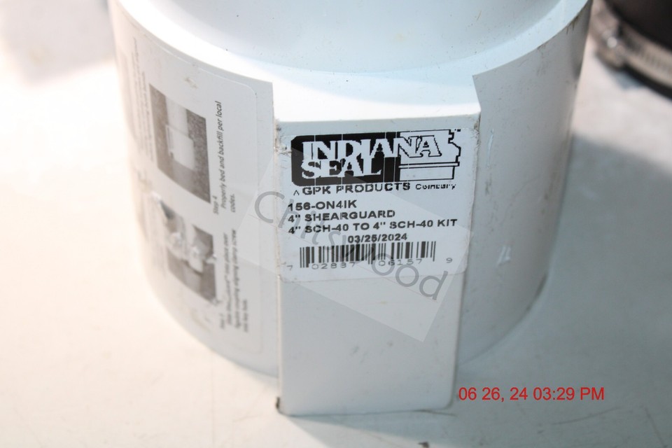 NEW 4 In. X 4 In. Sch 40 Mechanical Flexible Coupling with Shear Guard ...