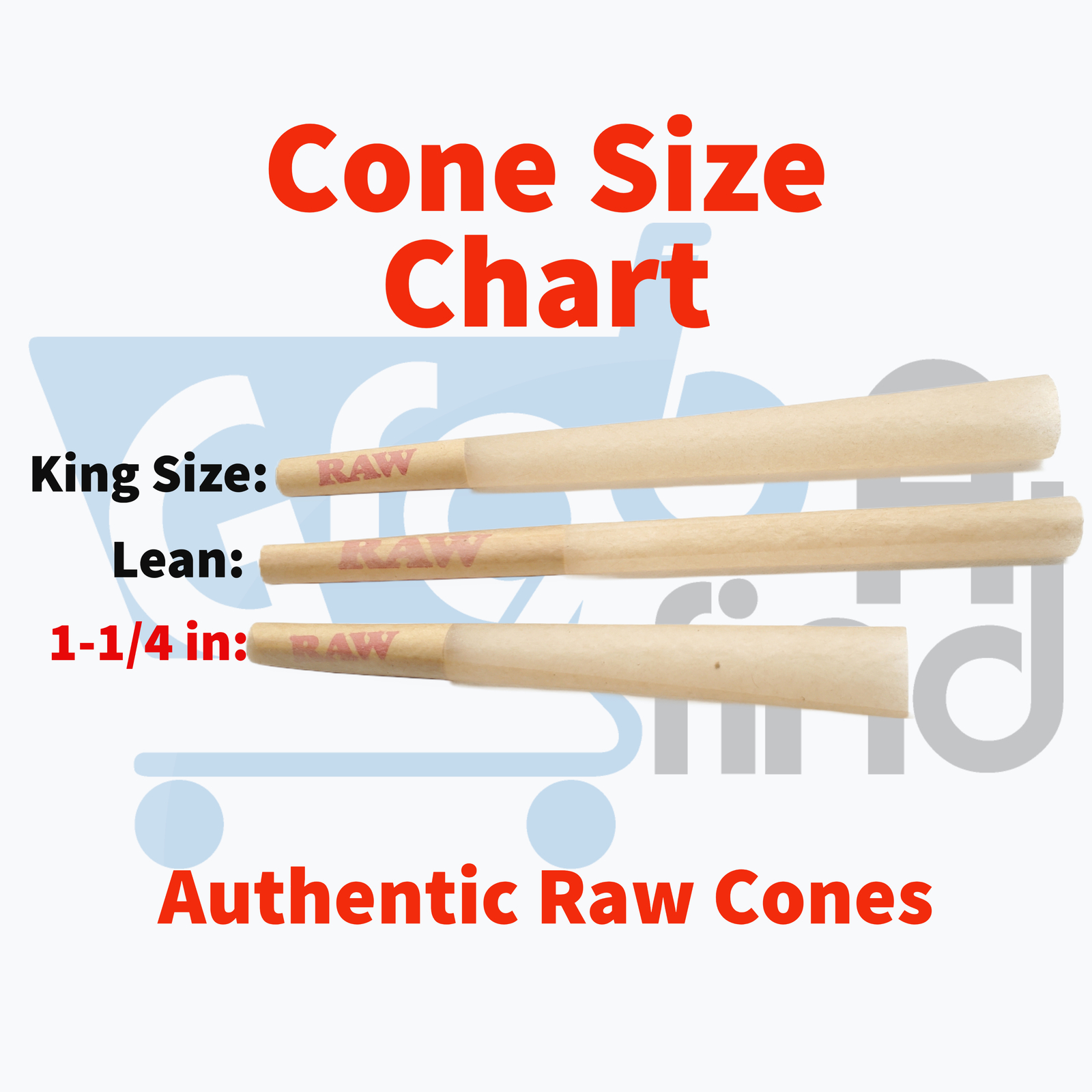 Raw Classic Cones 1-1/4 inch - 100 Pack + 2 doob tubes - Authentic Raw ...