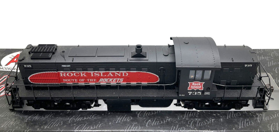 HO ATLAS 7108 ALCO RS-1 LOCOMOTIVE ROCK ISLAND # 735 | eBay