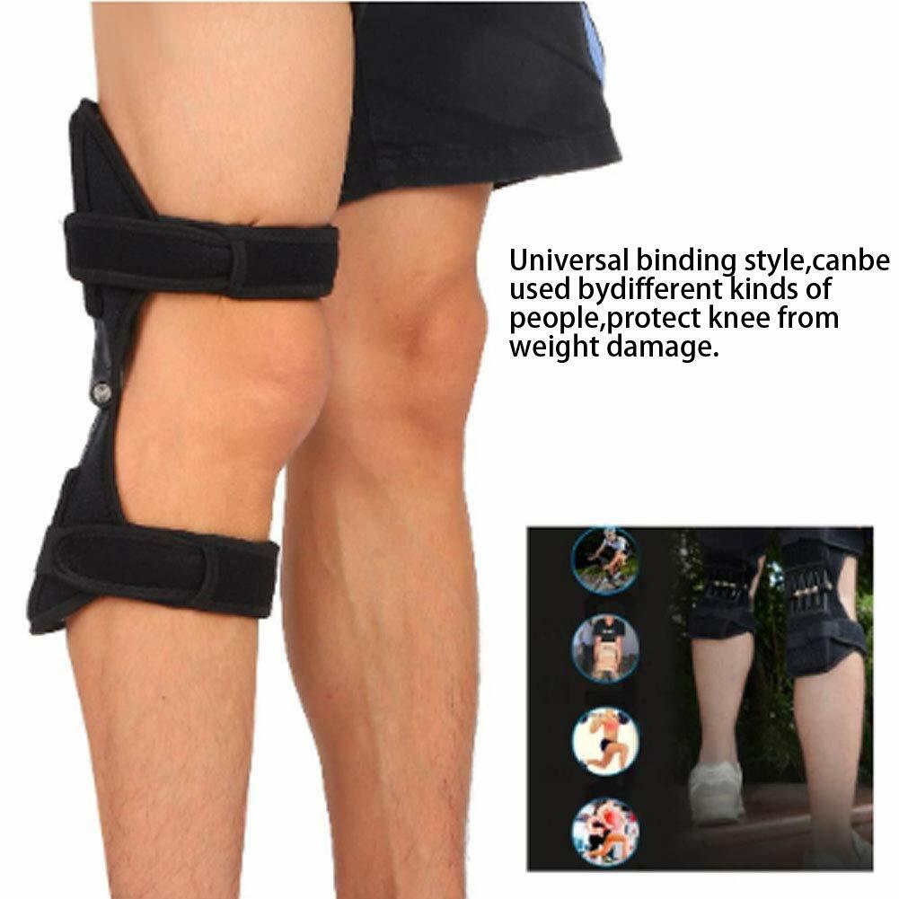 Power Spring Knee Pads brace Leg Support Rebound Lift Stabilizer Joint ...