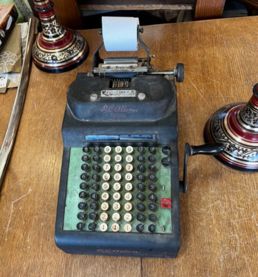 Cash Register, Adding Machines - Vintage Rc Allen