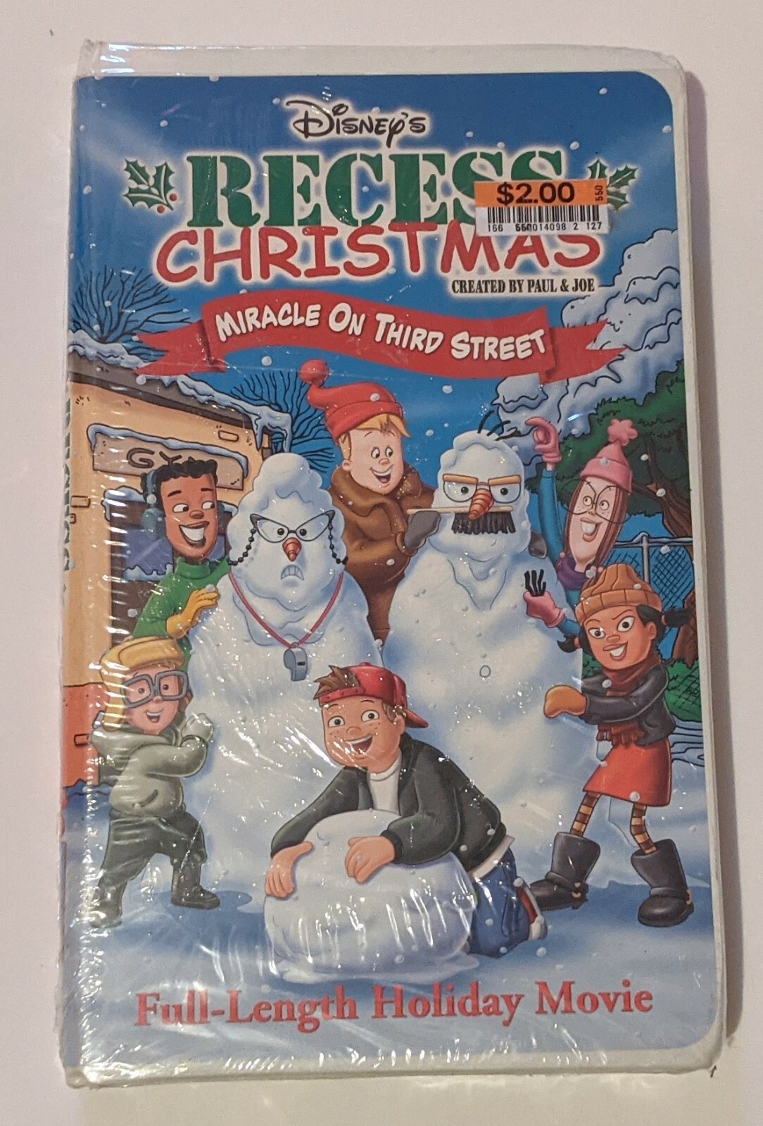 Recess Christmas: Miracle on Third Street (VHS, 2001) for sale online ...