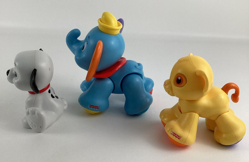 Fisher Price Disney Baby Toy 101 Dalmatians Rattle Amazing Animals ...