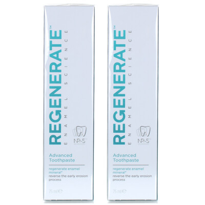 Regenerate Enamel Science Advanced Toothpaste 75ml SET OF 2 NEW IN BOX ...