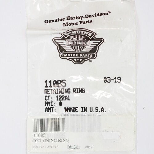 Harley-Davidson Retaining Ring Part Number - 11085 | eBay