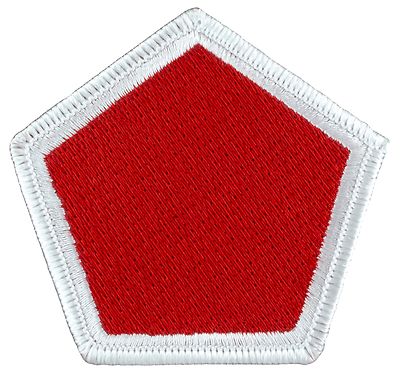 5th Fifth Regimental Combat Team Patch (019) 2 1/2" x 2 Embroidered ...