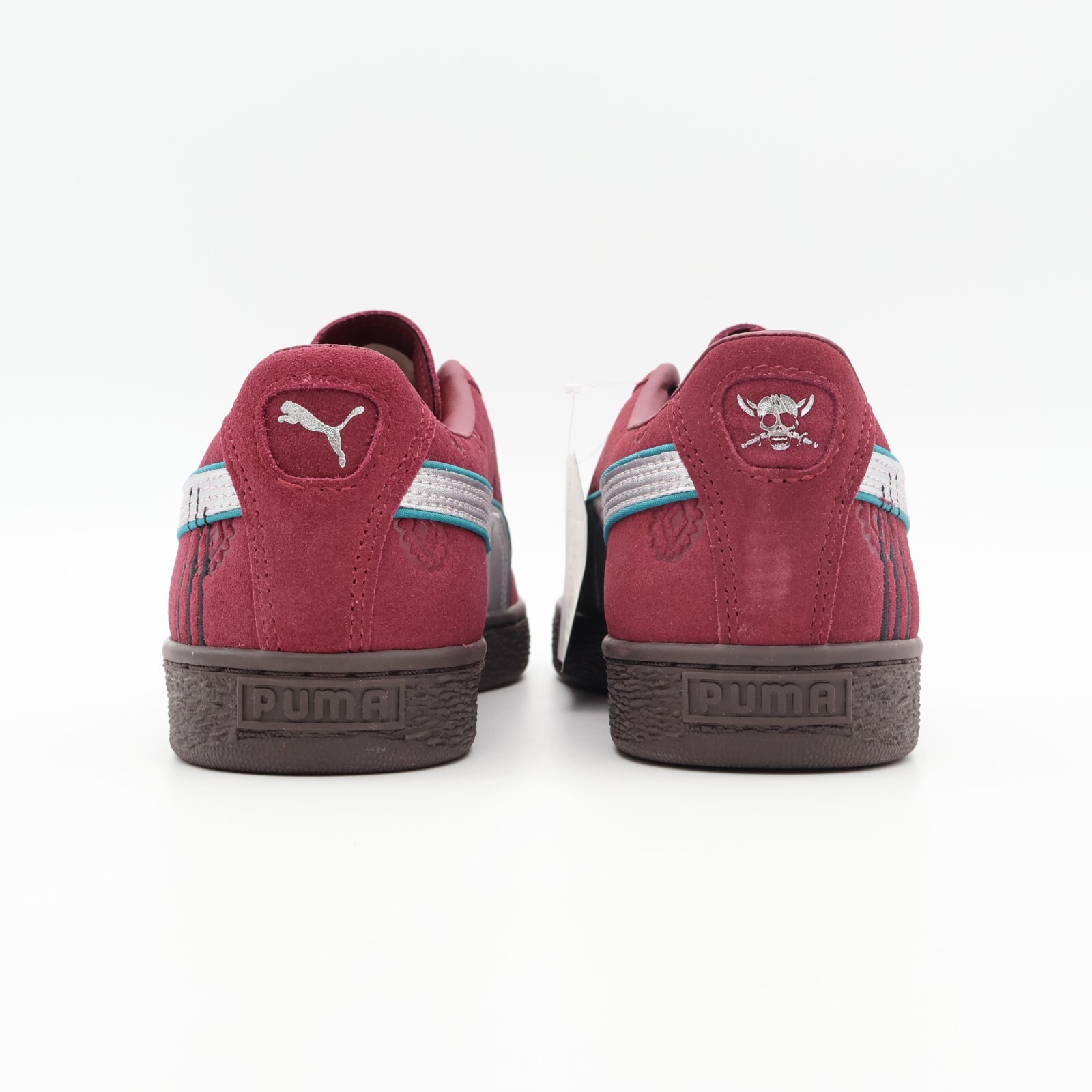 396521-01 ONE PIECE Puma Suede Red Hair Shanks Regal Red Puma Silver ...