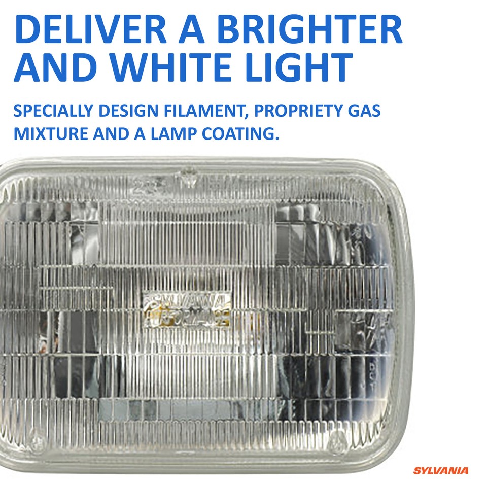 SYLVANIA H6054 SilverStar High Performance Halogen Sealed Beam ...
