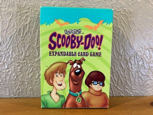 SCOOBY-DOO! EXPANDABLE CARD GAME Cartoon Network Vintage 2000 Game NEW ...