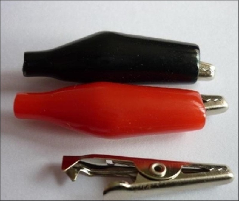 1Pcs Alligator Testing Clip Clamp Medium Crocodile Connector Red Black ...