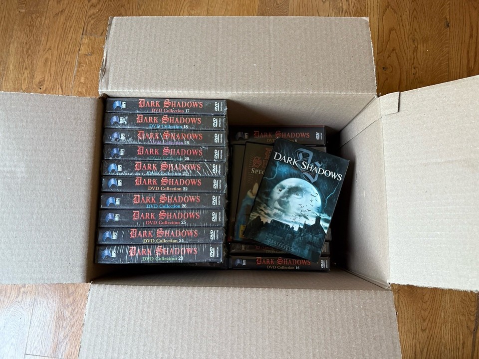 💥Dark Shadows Complete DVD Collection 1-26 MPI Video Classic Series *19 SEALED* | eBay