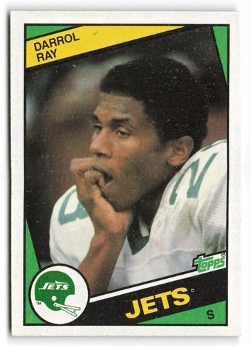 1984 Topps #155 Darrol Ray New York Jets | eBay