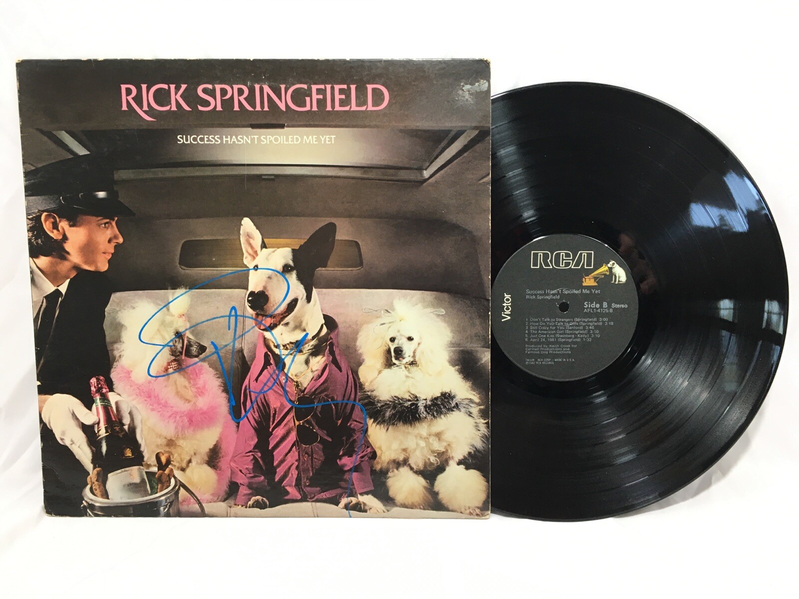 Rick Springfield Signed Success Hasn’t Spoiled Me Yet Vinyl Record JSA ...