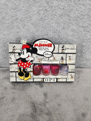 OPI Vintage Minnie Mouse Mini 4 Pc Nail Polish | eBay