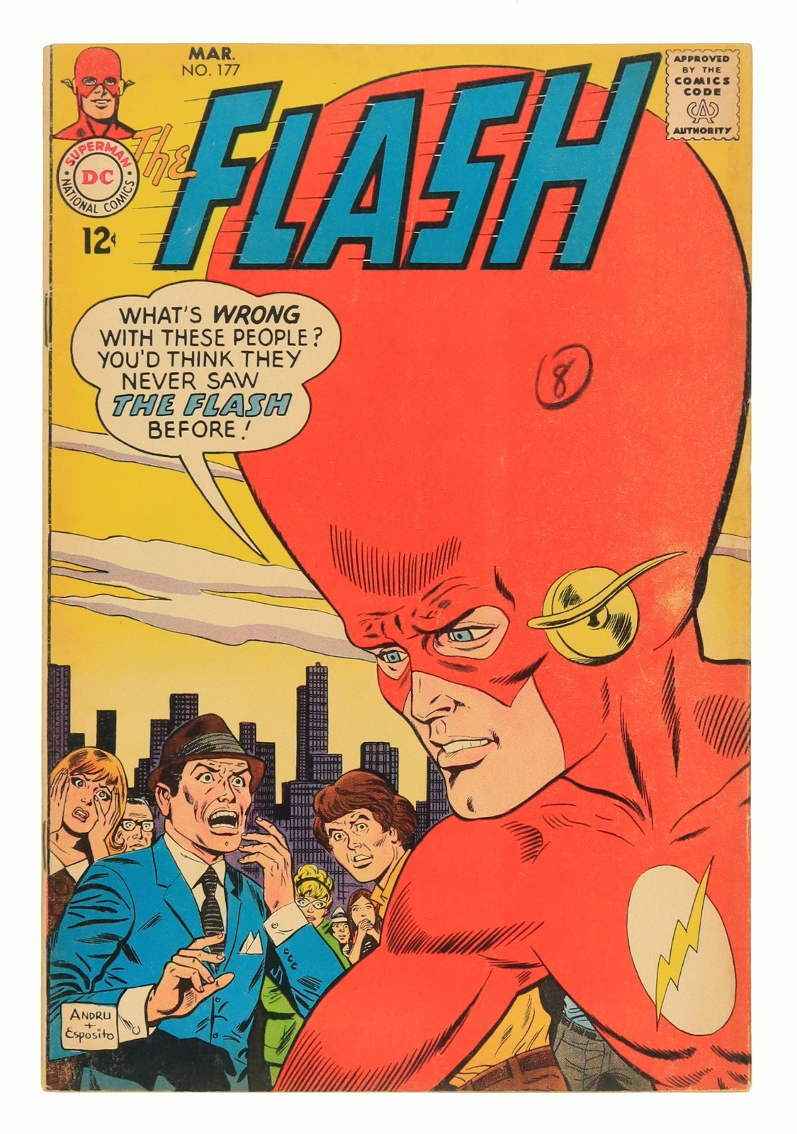 Flash #177 VG 4.0 1968 | eBay