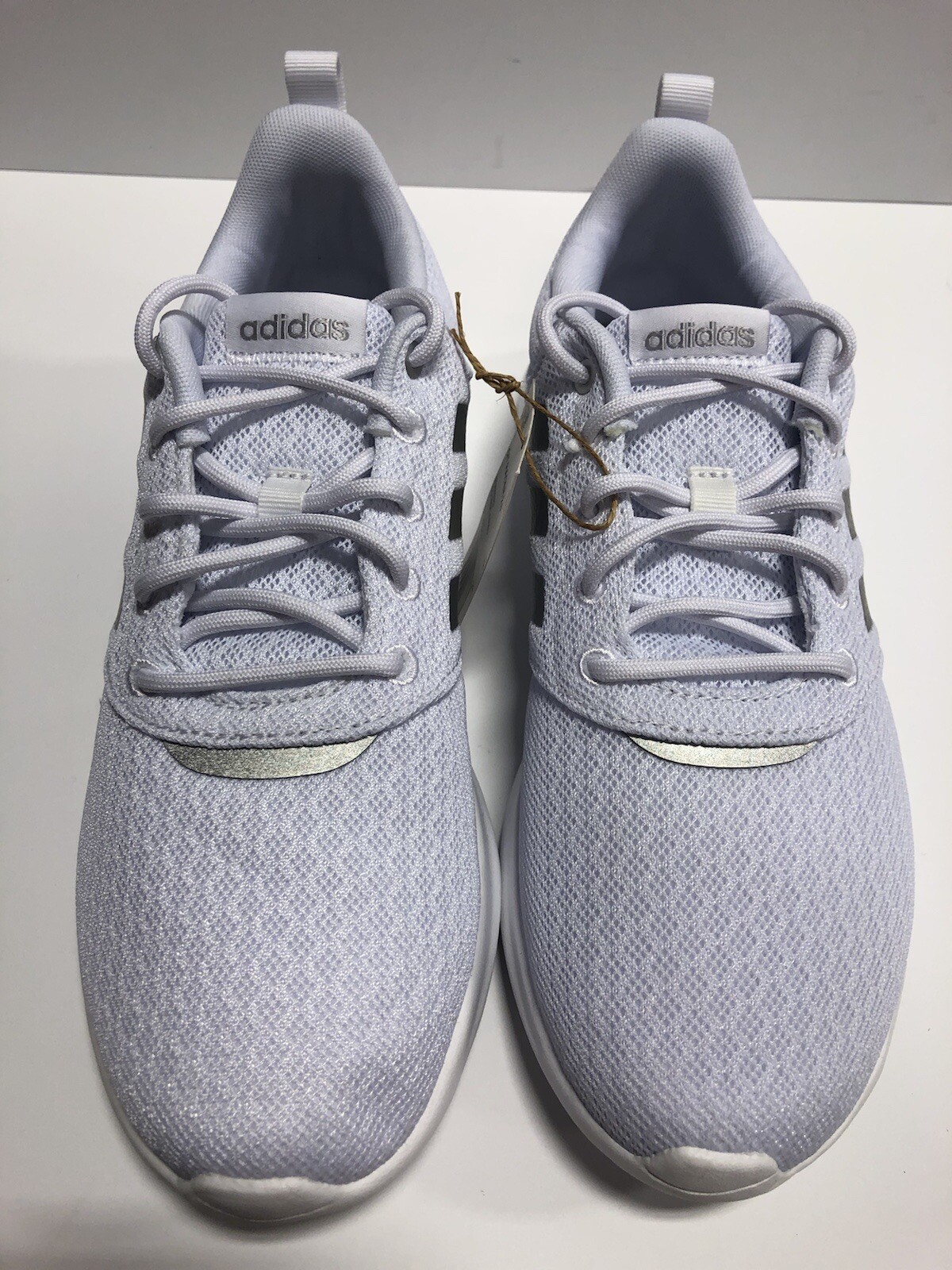 Adidas Women’s QT Racer 2.0, White Running Shoes, Siz… - Gem